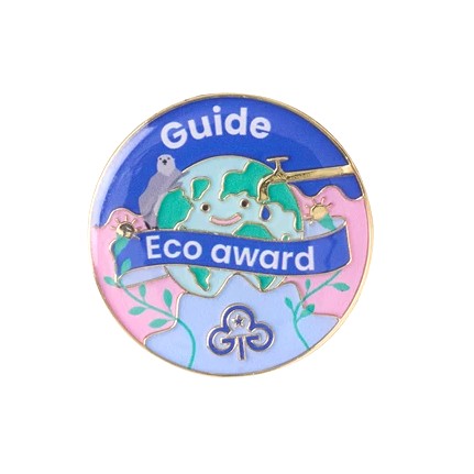 Guide Eco Award (badge and certificate) – Girlguiding Surrey West