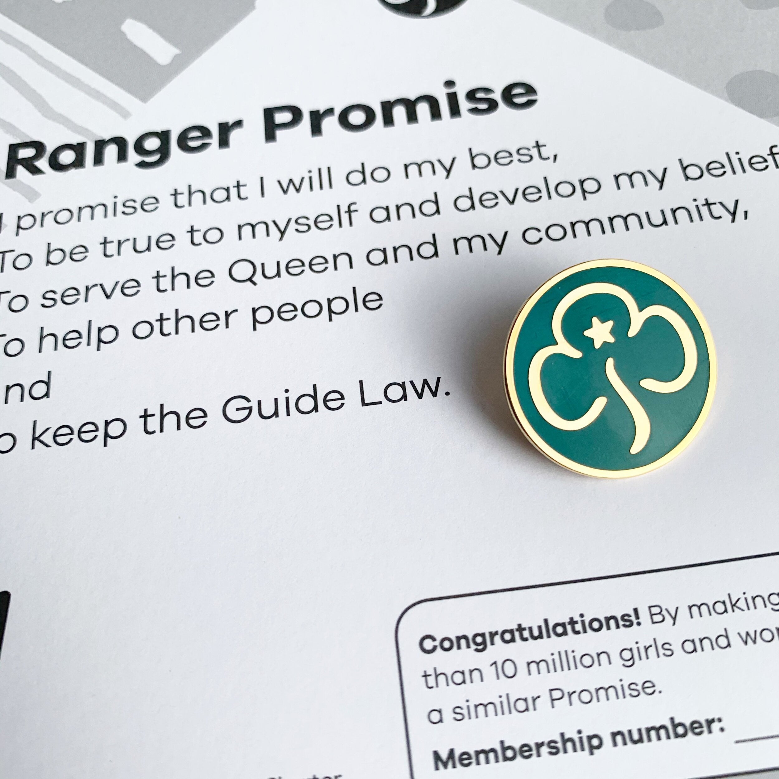 Ranger Promise – Girlguiding Surrey West